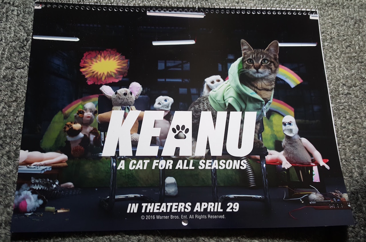 #KeanuMovie Calendar | Cats & All That